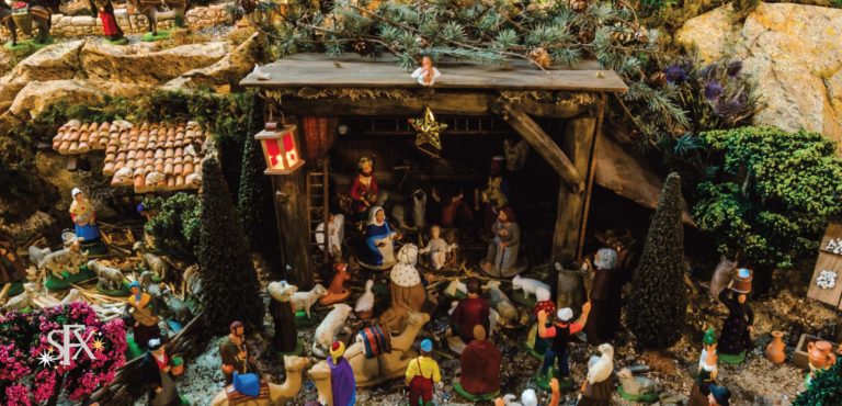 La crèche aux mille santons... - Paroisse Saint-François-Xavier